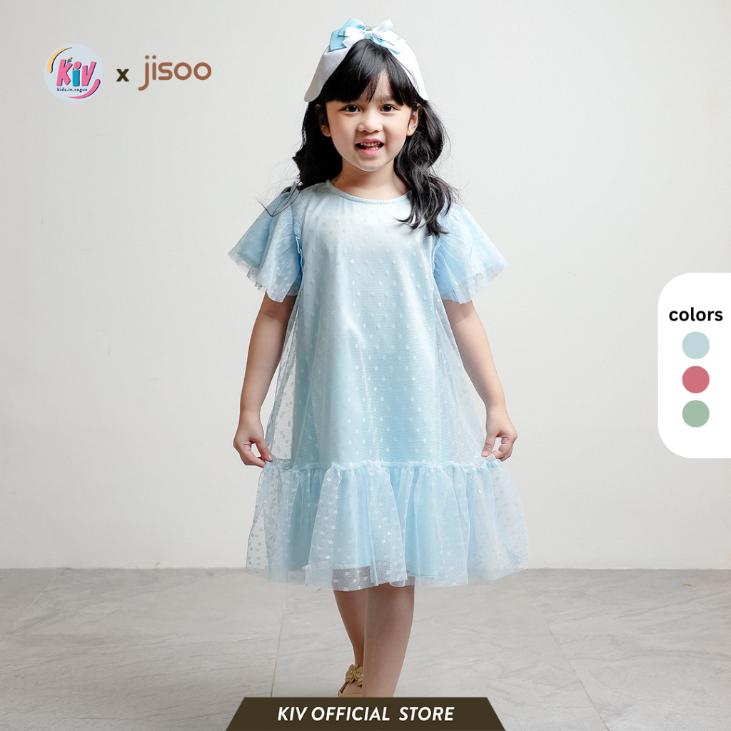 KIV Girls' Party Dress Frozen Elsa Brocade Dress DO 272 DO 1024 ...