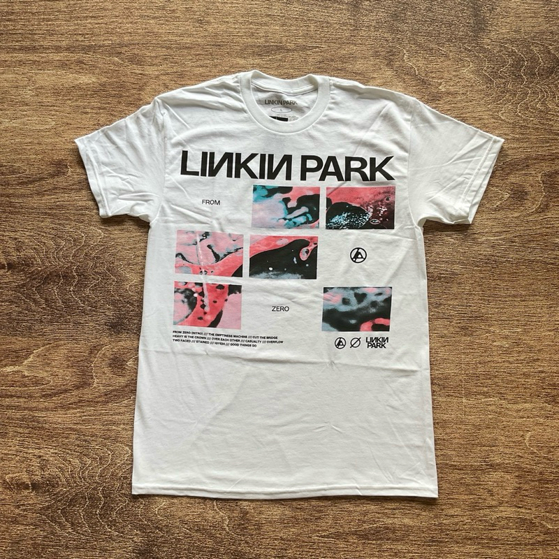 Kaos BAND OFFICIAL LINKIN PARK FROM ZERO GRID MERCHANDISE | Shopee ...