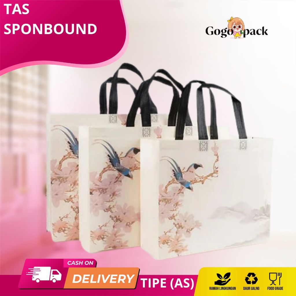 Spunbond Bag / Spunbond Goodie Bag / Spoundbond Bag / Spunbond Shopping ...