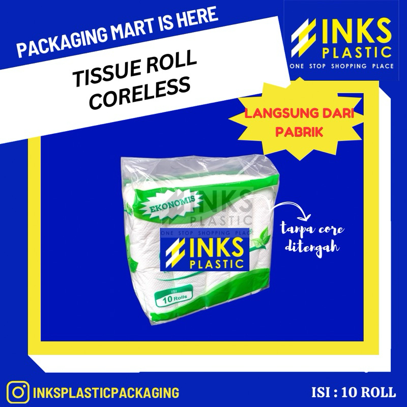 TISSUE ROLL TISSUE ROLL TOILET TISSUE CORELESS | Shopee Philippines
