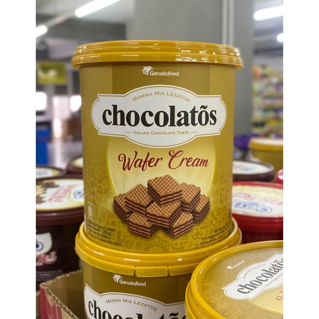 Chocolatos Holanda Wafer Cream Cookies Canned 300 Grams Eid Edition ...