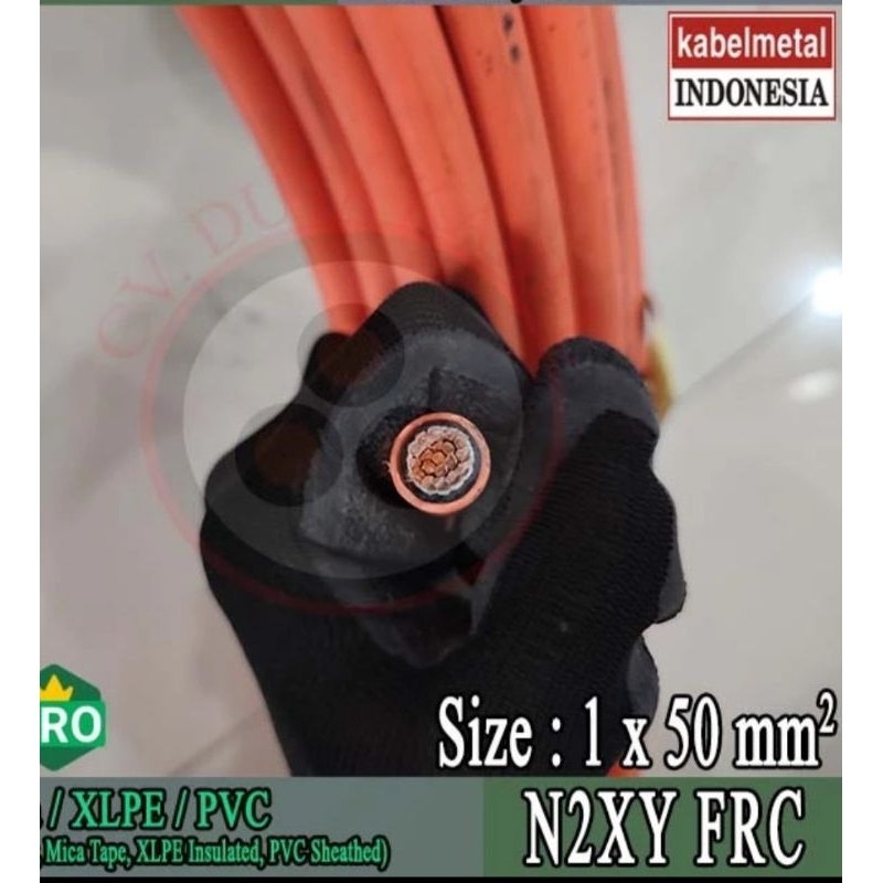 Frc Cable 1x50 mm2 Metal N2XY Fire Resistant Cable 1x50mm2 Indonesian ...