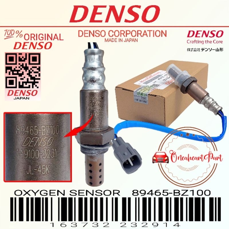 Oxygen O2 OXYGEN EXHAUST SENSOR XENIA 1000 1000CC 1.0 89465-BZ100 DENSO ...