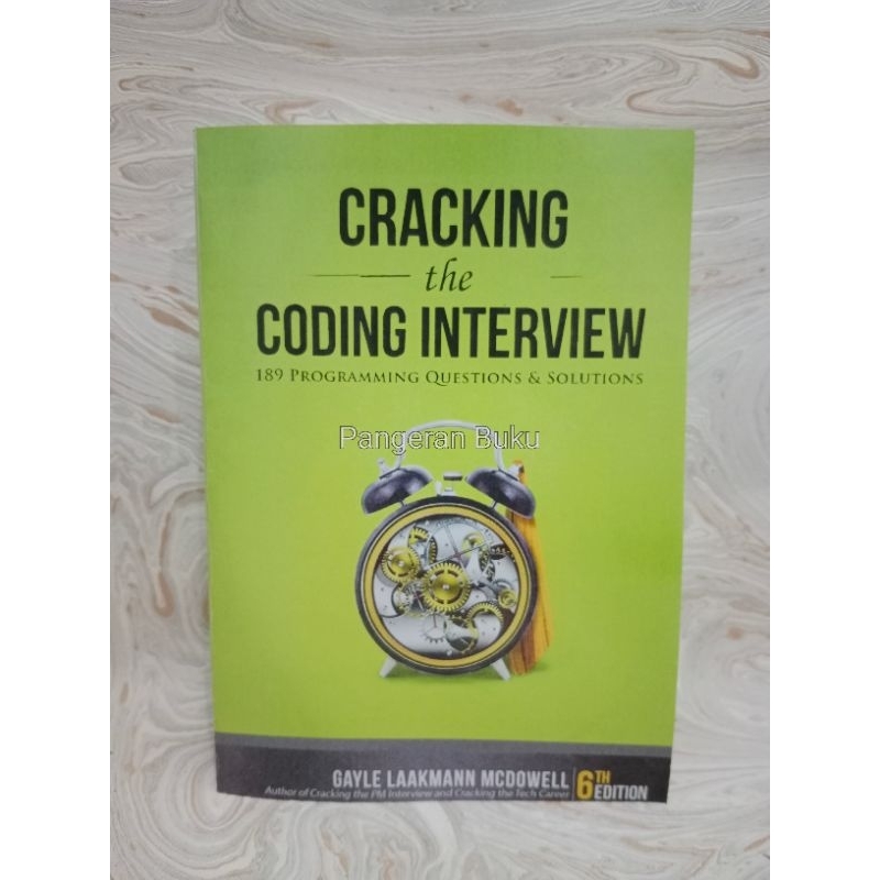 Cracking The Coding Interview - English language | Shopee Philippines