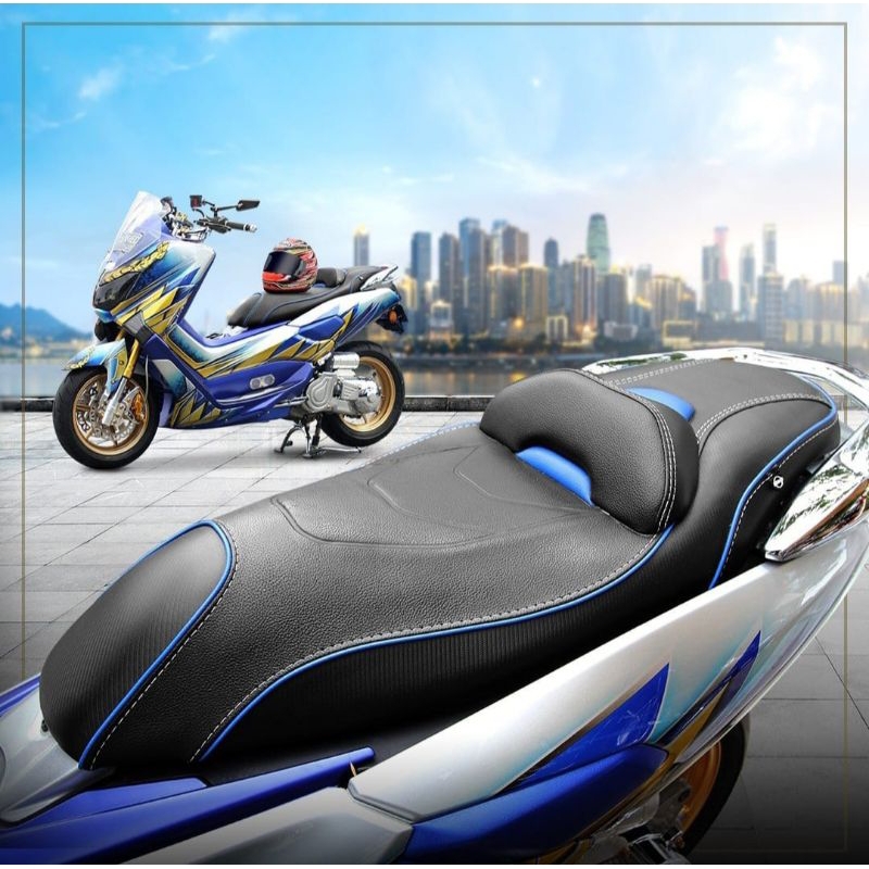 Custom Modified Leather Seat for Yamaha Nmax Old New Nmax Turbo ...
