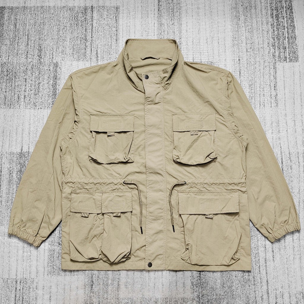 Gu Uniqlo Utility Oversized Jacket Outer Jacket | Shopee Philippines