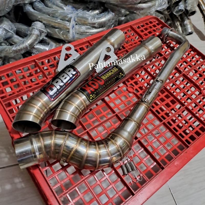 1set ORBR pipe kou super OPEN exhaust wave 100 110 125xrm fury raider j ...