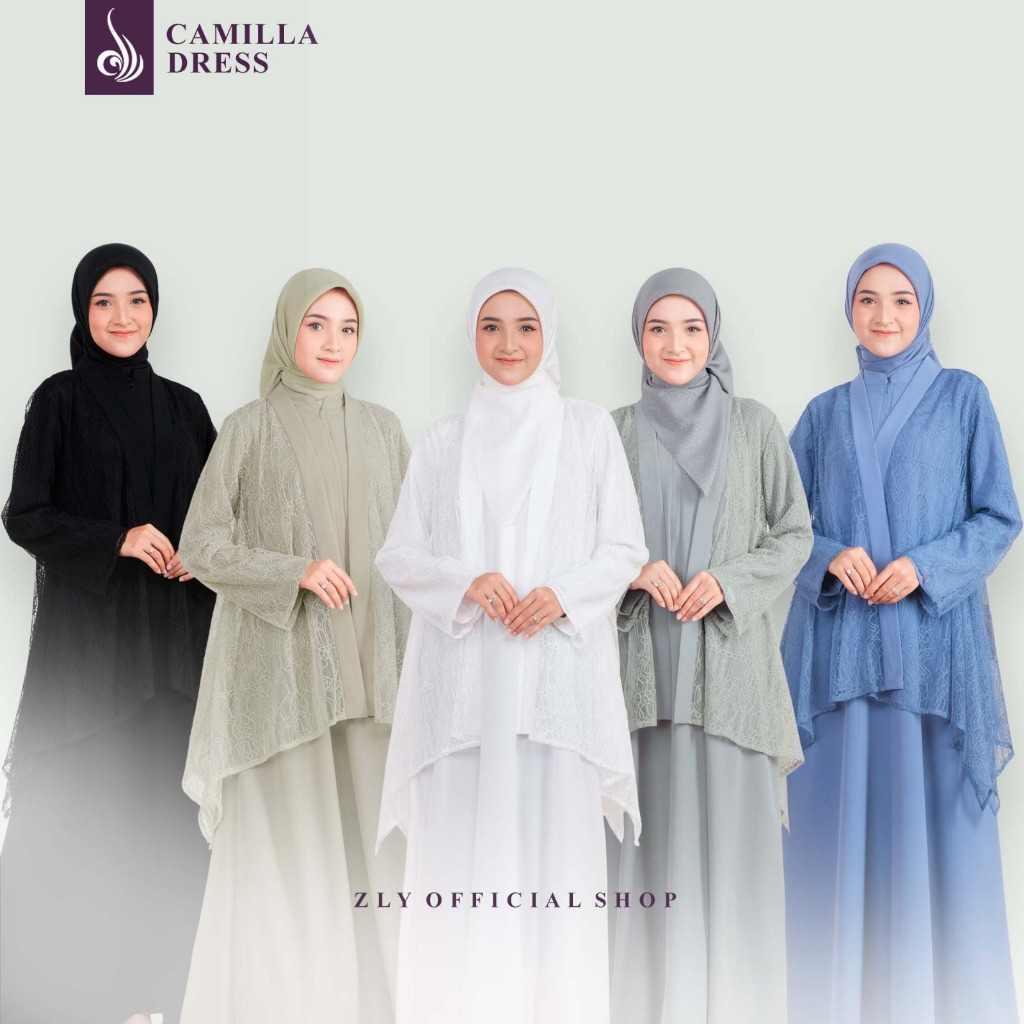 Simple Elegant Wedding Dress Camilla Premium Contemporary Luxury Brukat ...