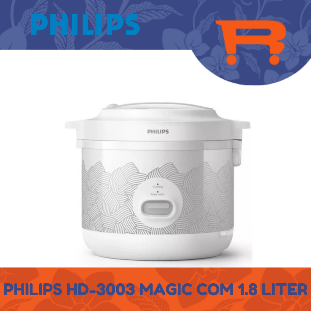 Philips: HD-3003 MAGIC COM 1.8 LITER 3 IN 1 (ANTI-STICK) | Shopee ...