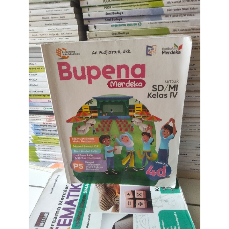 Bupena Merdeka Book for Elementary School Grade 4 4D Merdeka Erlangga ...