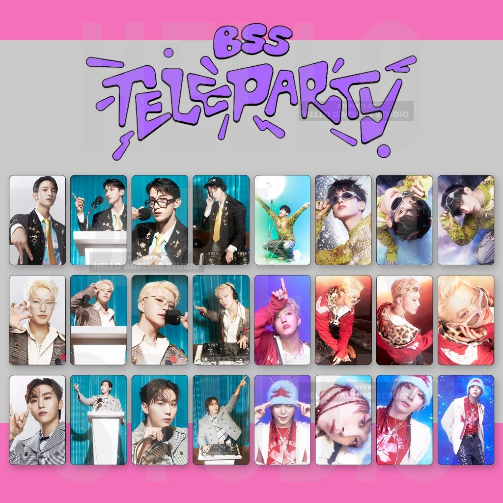 Bss BooSeoon Teleparty Photocard set. Unofficial. Fan Made. | Shopee Philippines