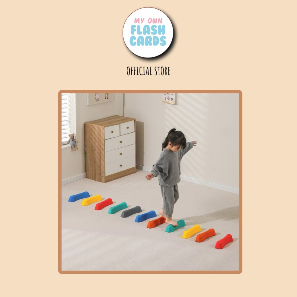 Adventure Balance Beam - Balancing Bridge Interactive Stepping Block ...