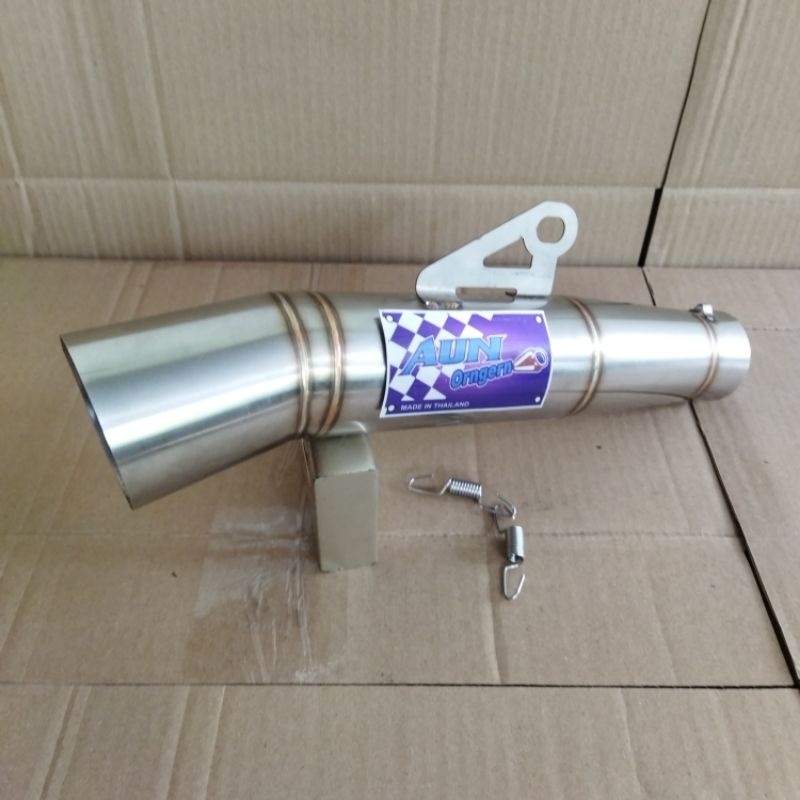 Aun pipe Canister Gp Warior tube type pipe inlet 51mm | Shopee Philippines