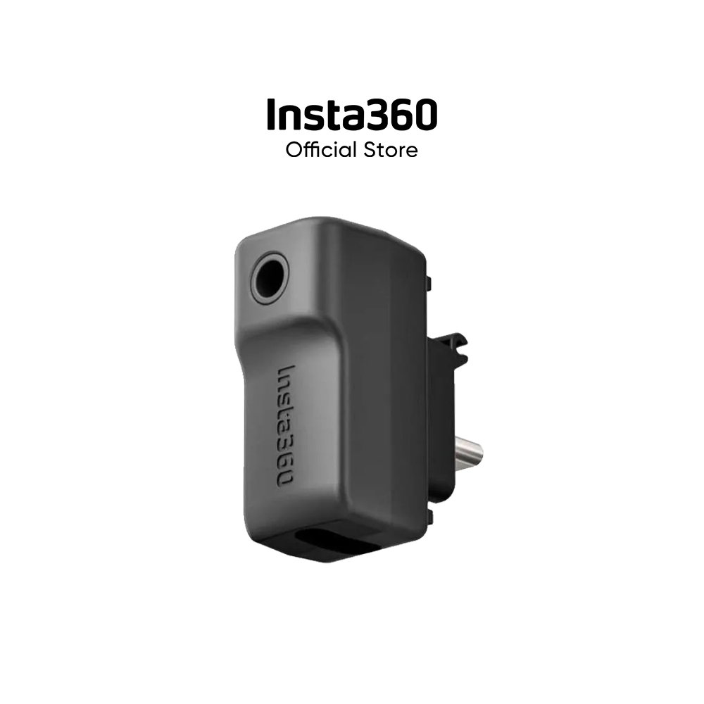 Insta360 X3 Mic Adapter TRS 3.5mm for External Microphone | Shopee ...