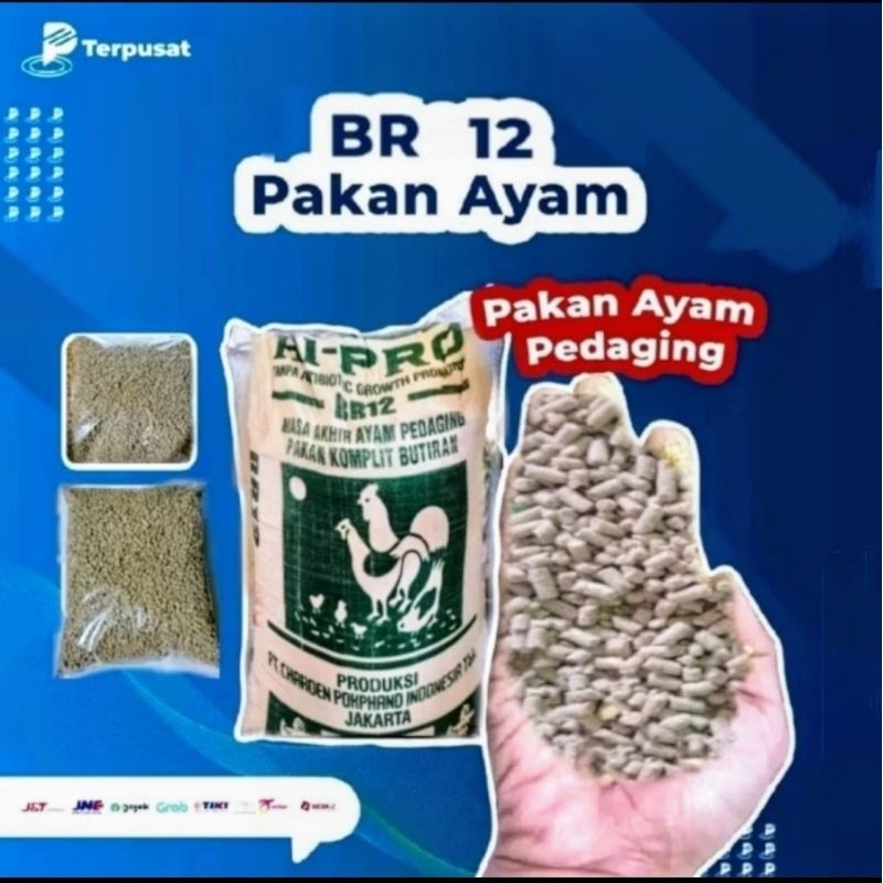 Per 5 Kg Pur BR 12 HI-PRO Adult Broiler Chicken Feed | Shopee Philippines