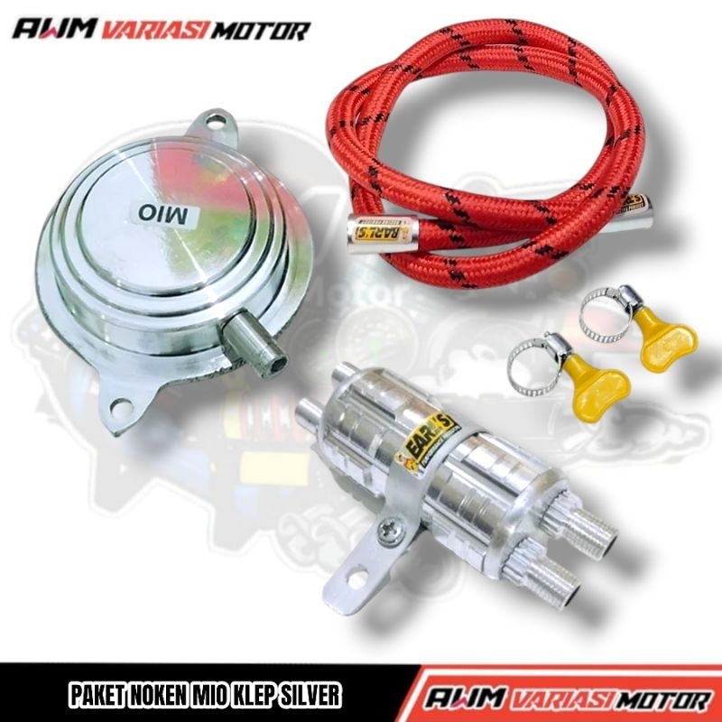 MERAH MESIN Mio Racing CNC Valve Cover Mio Sporty Timing Cover Set Red ...