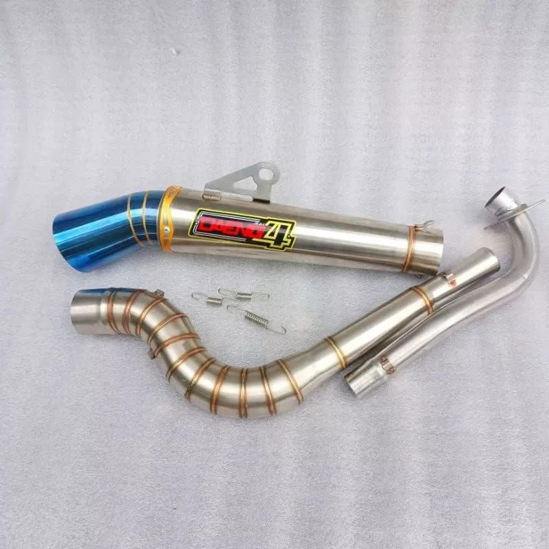 Canister Daeng sai4 power pipe big elbow fury125 wave125 xrm125 Rusi ...