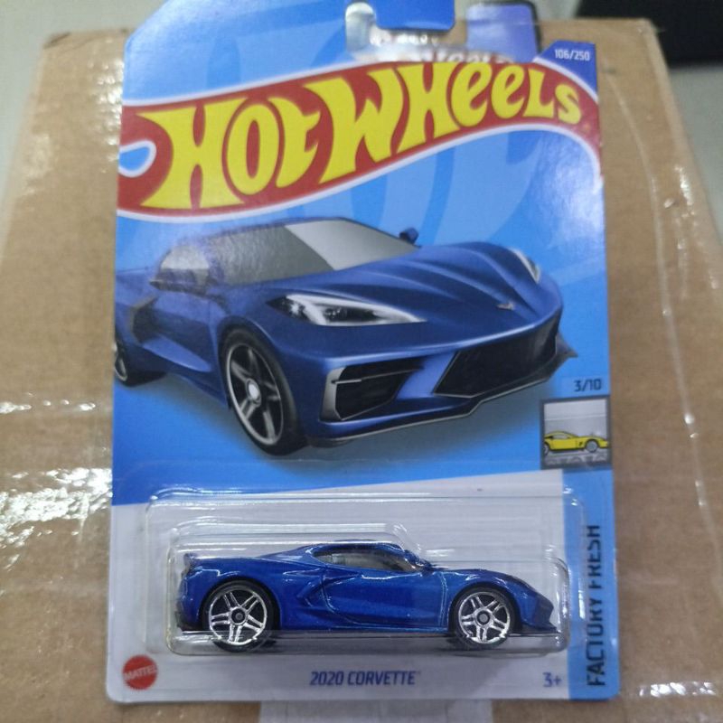 Hotwheels 2020 Corvette Blue Color Factory Fresh Edition Hot Wheels HW ...