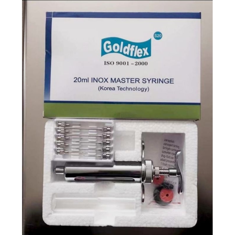 Goldflex Inox Master Syringe 20ml | Shopee Philippines
