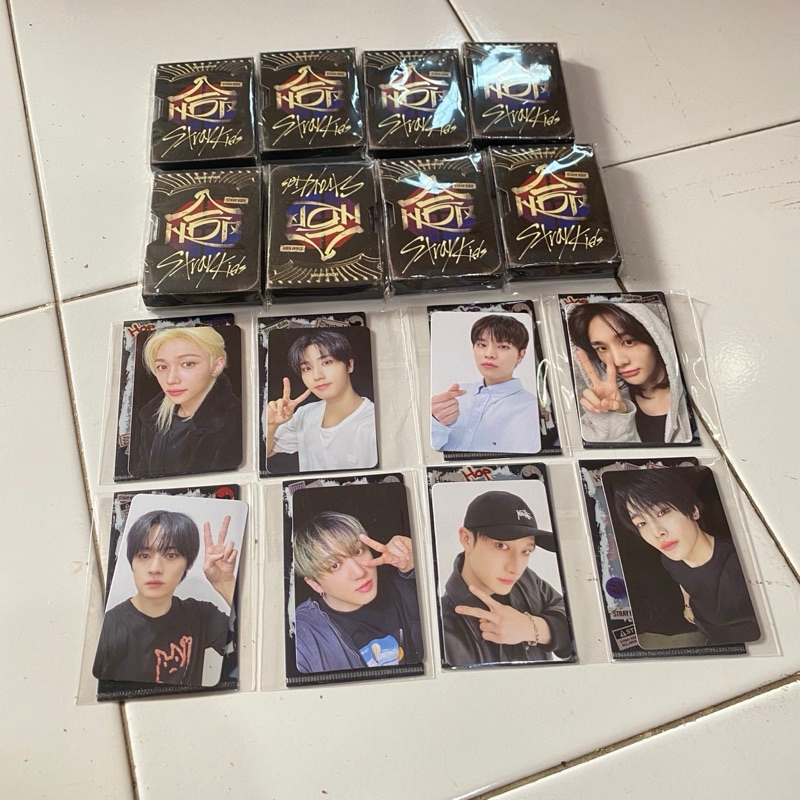 ALBUM SEALED SKZ STRAY KIDS NEMO JYPSHOP HOP FIRST FRESS FULLSET ...