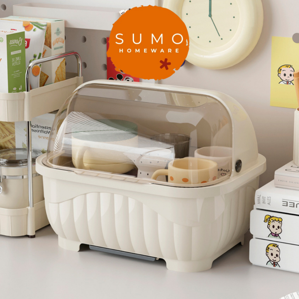 Sumo - KINOKO Drainer Laundry Cutlery Aesthetic Dish Dryer Plate Bowl ...