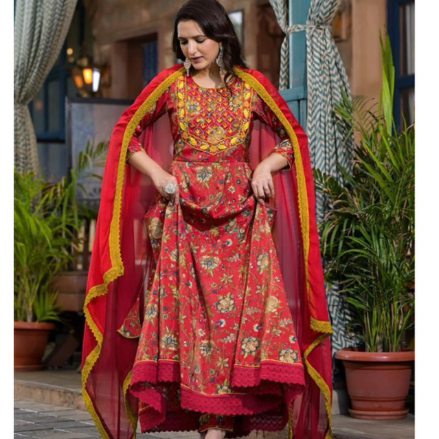 Indian original dresses with different shawls (2838) | Shopee Philippines