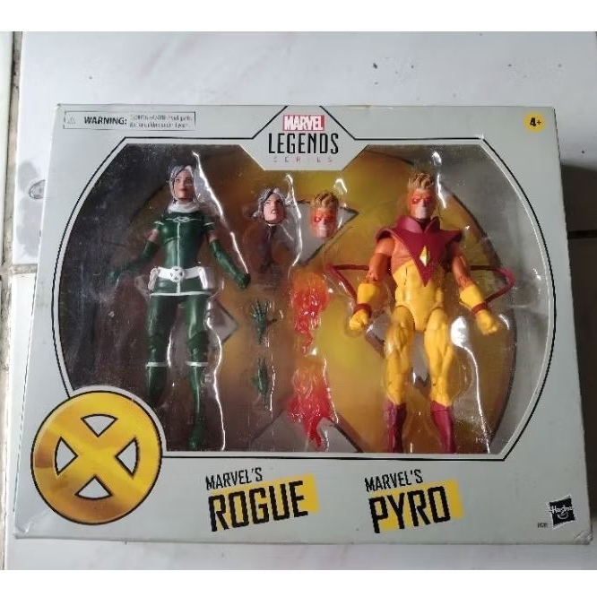 Marvel Legend Rogue & Pyro Hasbro Set | Shopee Philippines