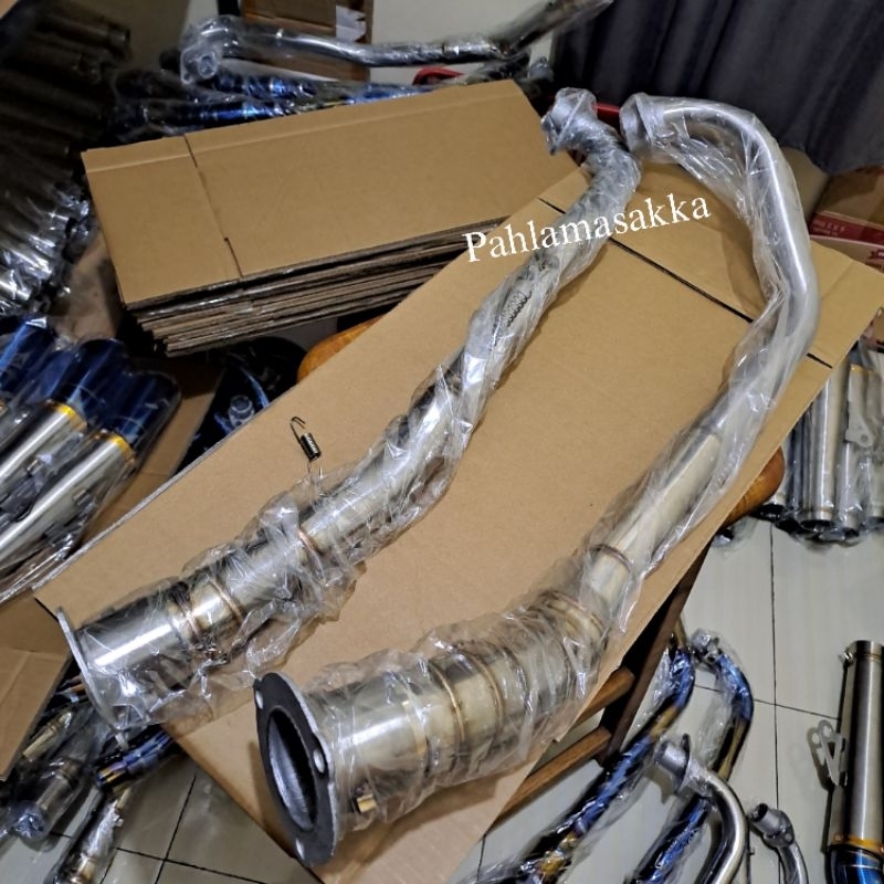 Big elbow pipe 51mm for xrm 125 110 100 wave fury rs125 raider j rusi ...