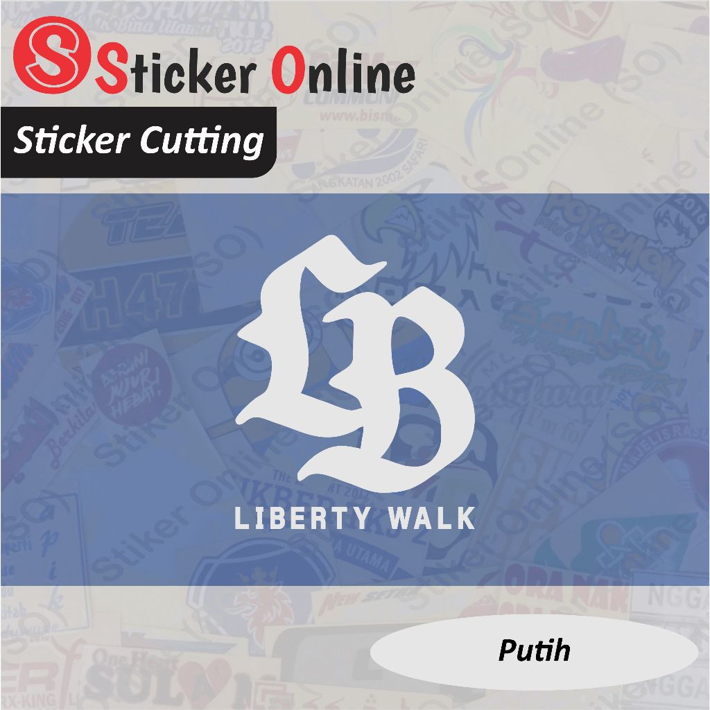 Lb Liberty Walk Logo Sticker | Lb Liberty Walk Motorcycle Car Cutting ...