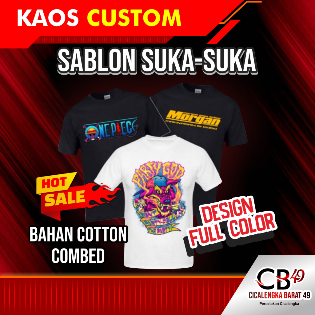Custom SABLON T-SHIRTS UNIT DESIGN YOURSELF YOU LIKE YOU CAN PHOTOS ...