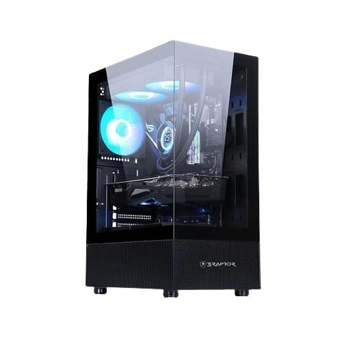 Spacex Casing mATX PC Gaming Case Raptor Glass Flow Y Black | Shopee ...