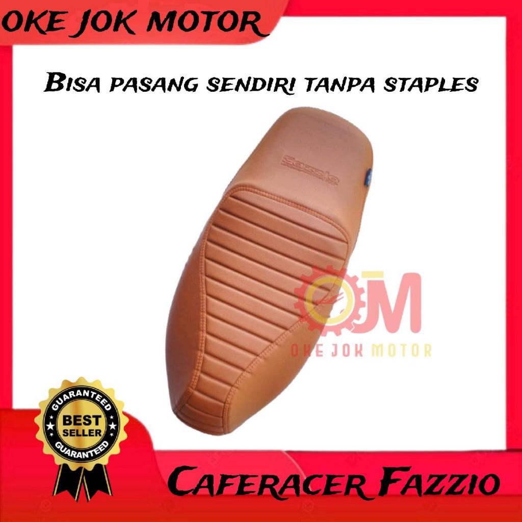 The Caferacer press fazzio model motorbike seat cover uses rubber ...