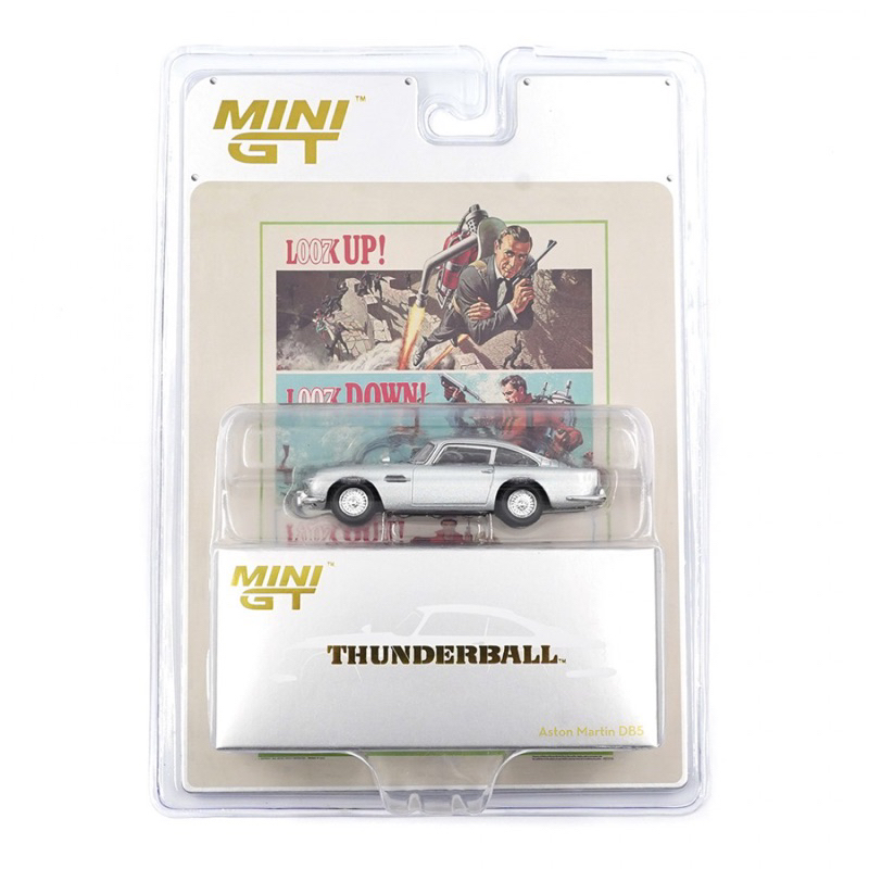 Mini GT No 901 Aston Martin DB5 Thunderball James Bond 007 English ...