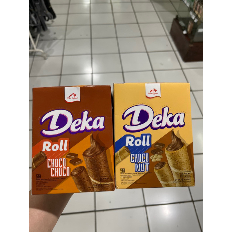 Dekastar wafer roll contains 24 - dekastar chocolate wafer roll ...