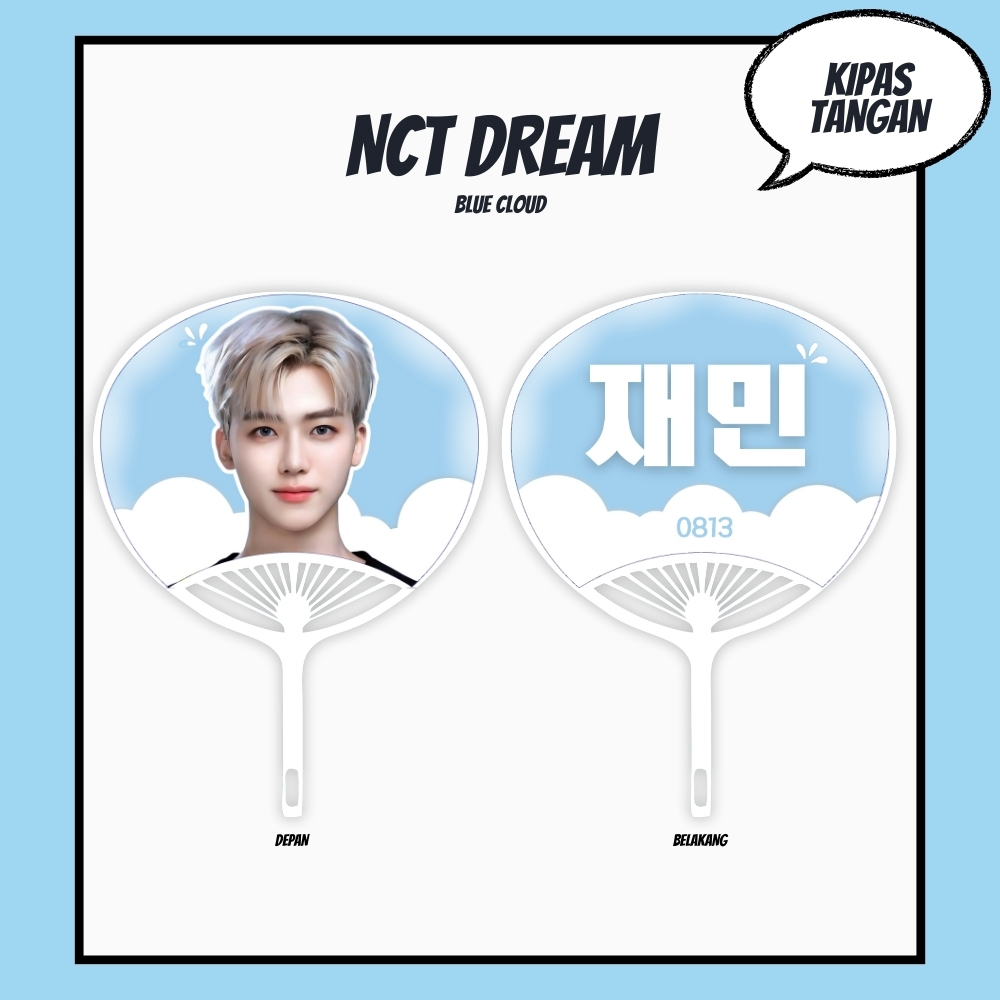 Nct DREAM SHELL HAND FAN (PRICE 1 PCS) PREMIUM UCHIWA FAN KPOP JPOP ...