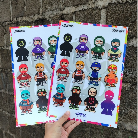 Print Sticker Pack / Sticker Sheet Size A7 / A6 / APrint Sticker Pack ...