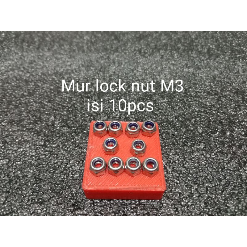 M3 lock nut nut contains 10 pcs | Shopee Philippines