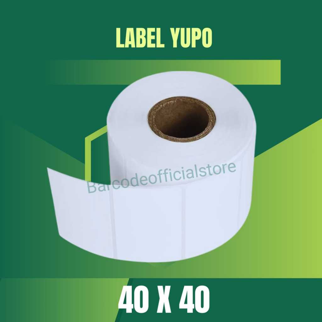 Yupo 40X40 1Line contains 1000 cores 1 Inch / Barcode Sticker Label ...