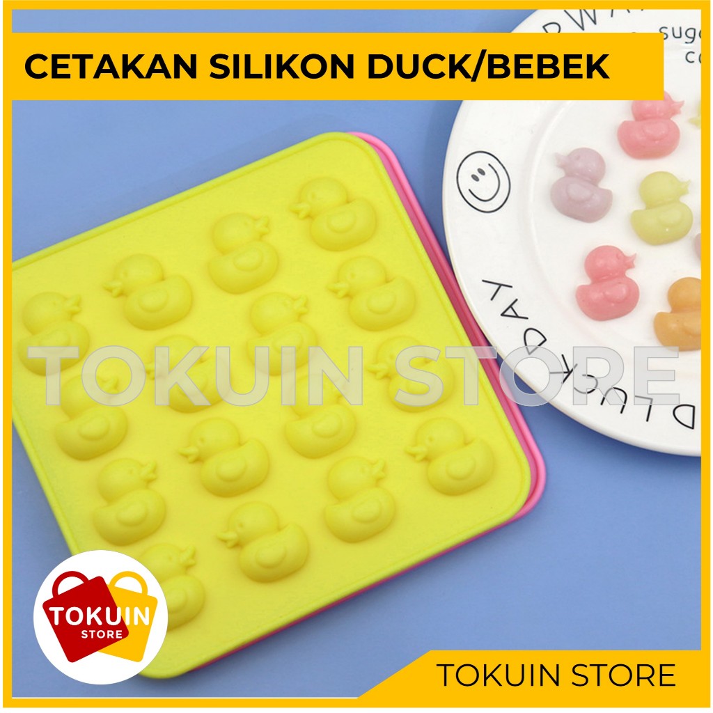 Duck Silicone Mold Chocolate Cake Pudding Jelly Soap Ice Candy Mold ...