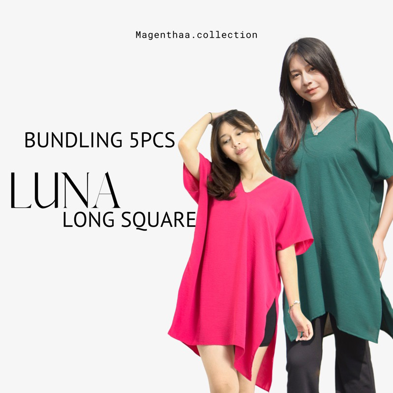 LUNA LONG SQUARE 5pcs BUNDLING PACKAGE | Shopee Philippines