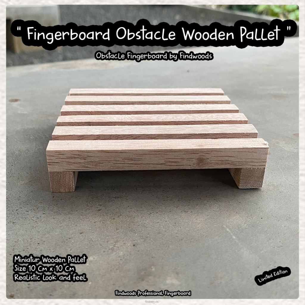 Fingerboard Obstacle Wooden Pallet Findwoods | Shopee Philippines