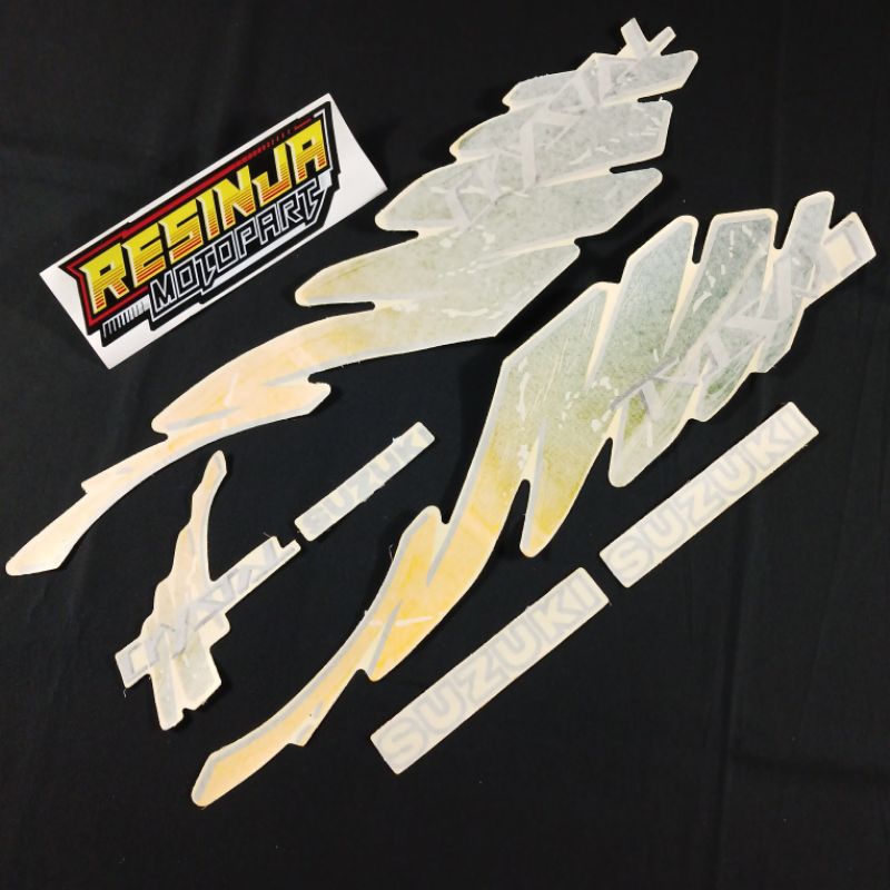 Suzuki Crystal 1992 1993 92 93 Body List Sticker Striping Lamination ...