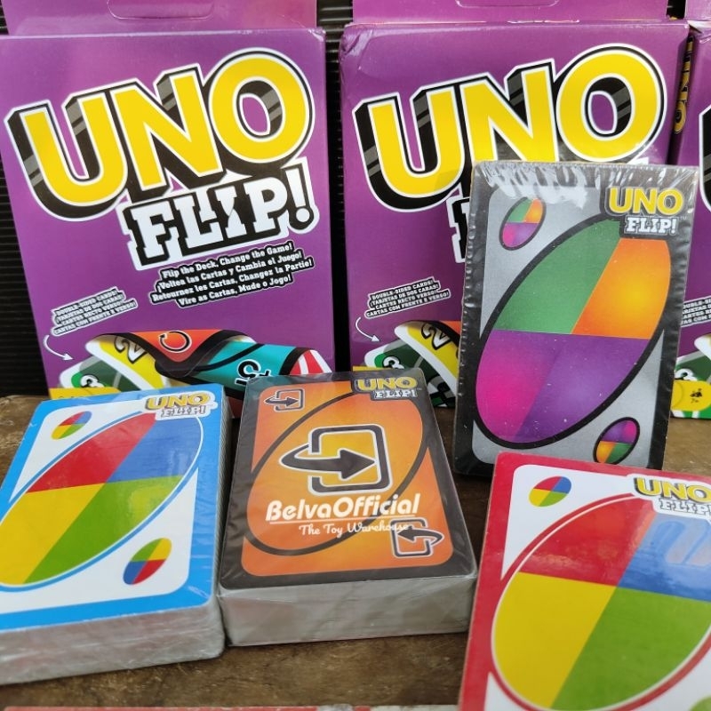 Unno Flip Playing Card Game Card Game | Shopee Philippines