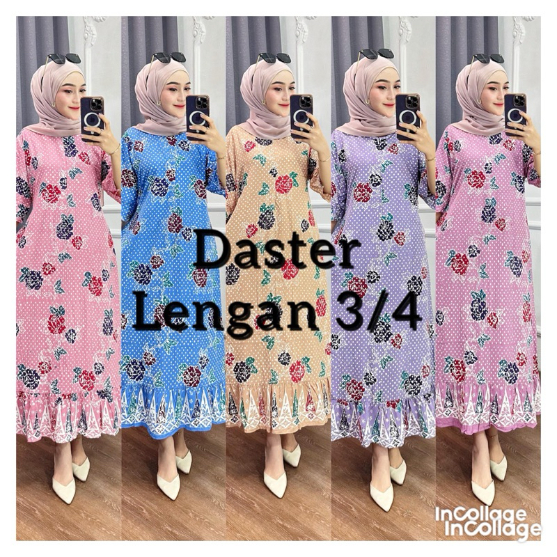 Latest contemporary pekalongan batik jumbo rayon premium Daster Latest ...