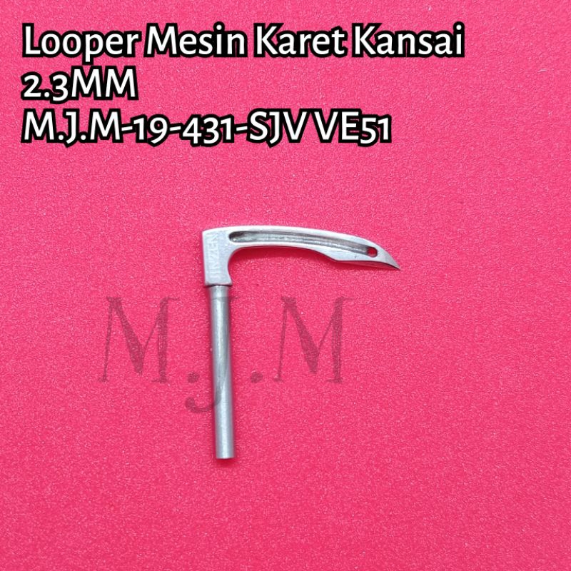 MESIN Kansai Rubber Sewing Machine Looper 1404 2.3MM/Kansai Rubber ...