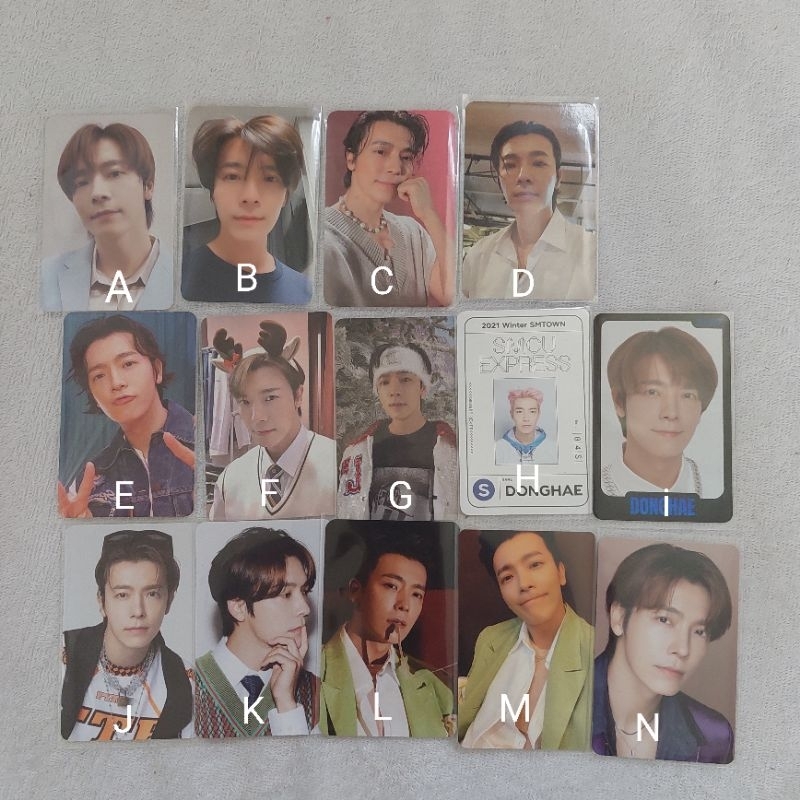 Pc PHOTOCARD TRADING CARD SUPER JUNIOR DONGHAE SUJU | Shopee Philippines