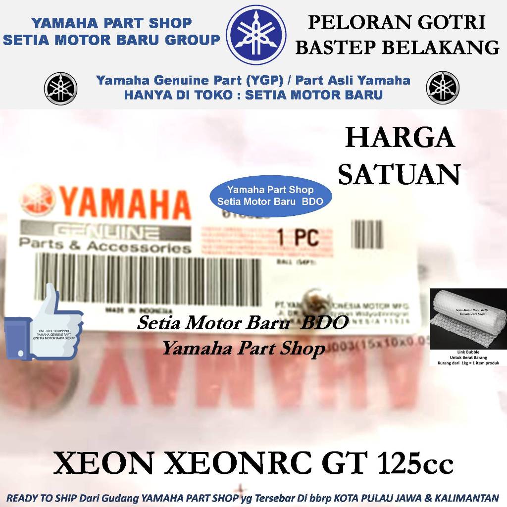 Rear Gotri Bastep Ball Xeon XeonRC GT 125cc Motorcycle Original Yamaha ...