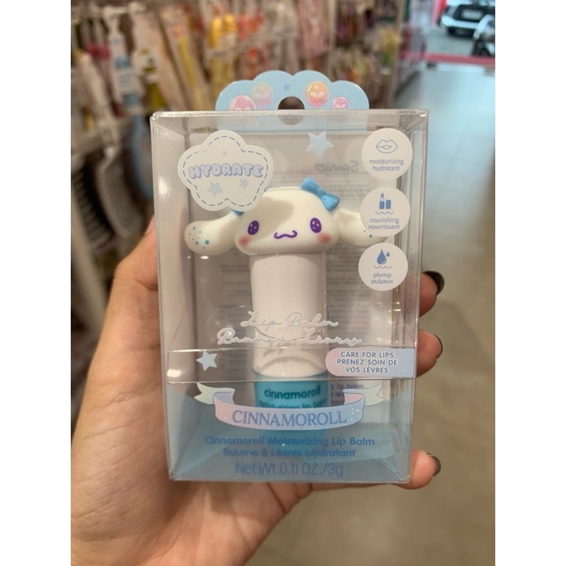 Miniso Sanrio Character Collection Lip Balm (Cinnamoroll Moisturizing ...