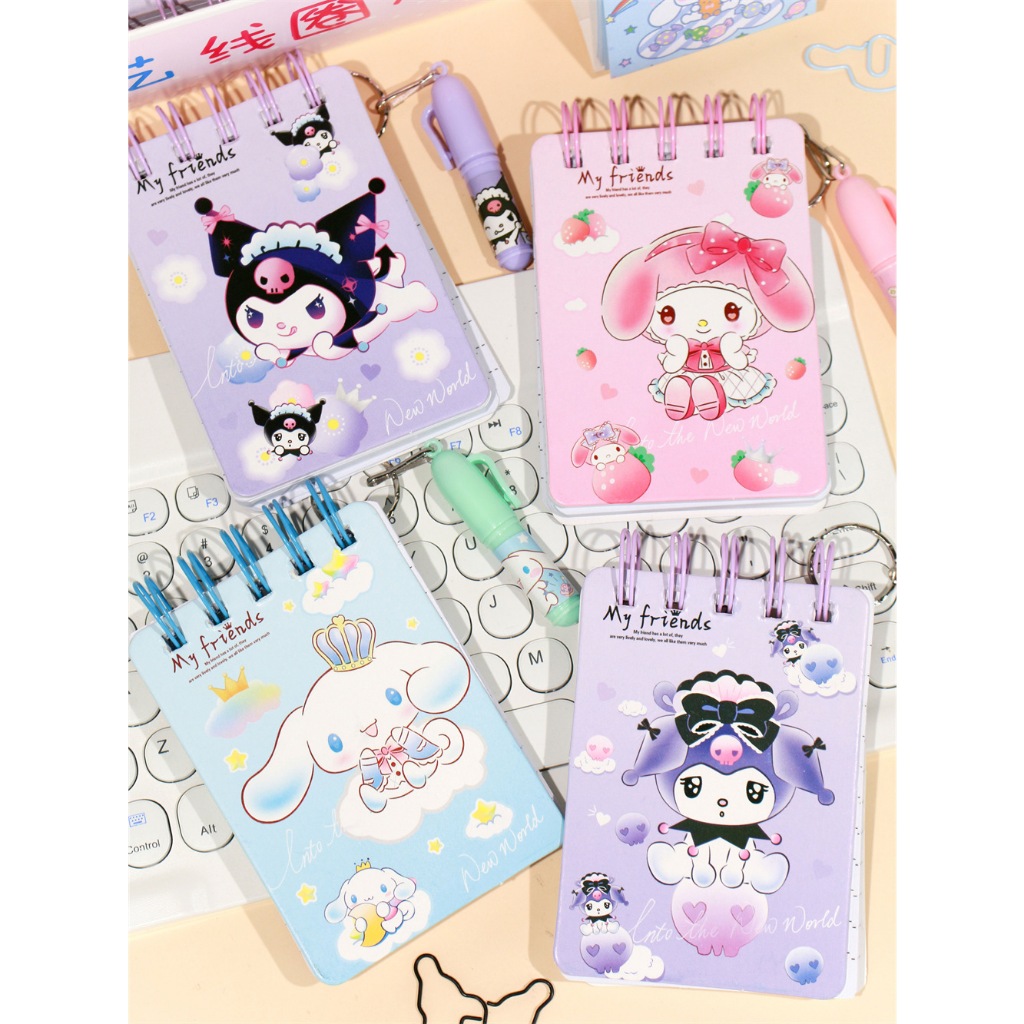 Lucky CAT - BINDER BOOK RING Top PLUS SANRIO Pen | Kuromi | Melody ... Lucky CAT - BINDER BOOK RING Top PLUS SANRIO Pen | Kuromi | Melody ...