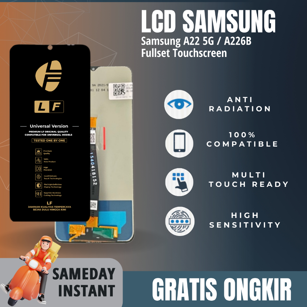 Lf - LCD Samsung A22 5G / A226B Fullset Touchscreen | Shopee Philippines